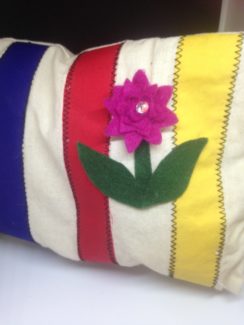 LED lights in textiles - adding embellishments - Light Stitches